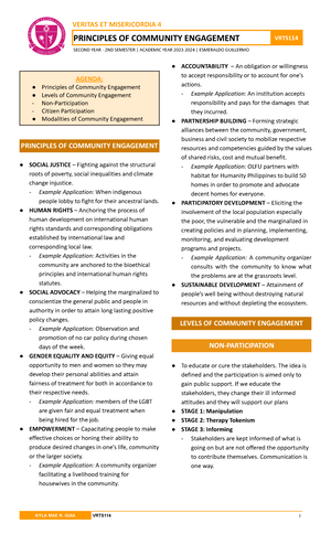 WEEK 4 Interview WITH Community Leaders - VERITAS ET MISERICORDIA 4 ...