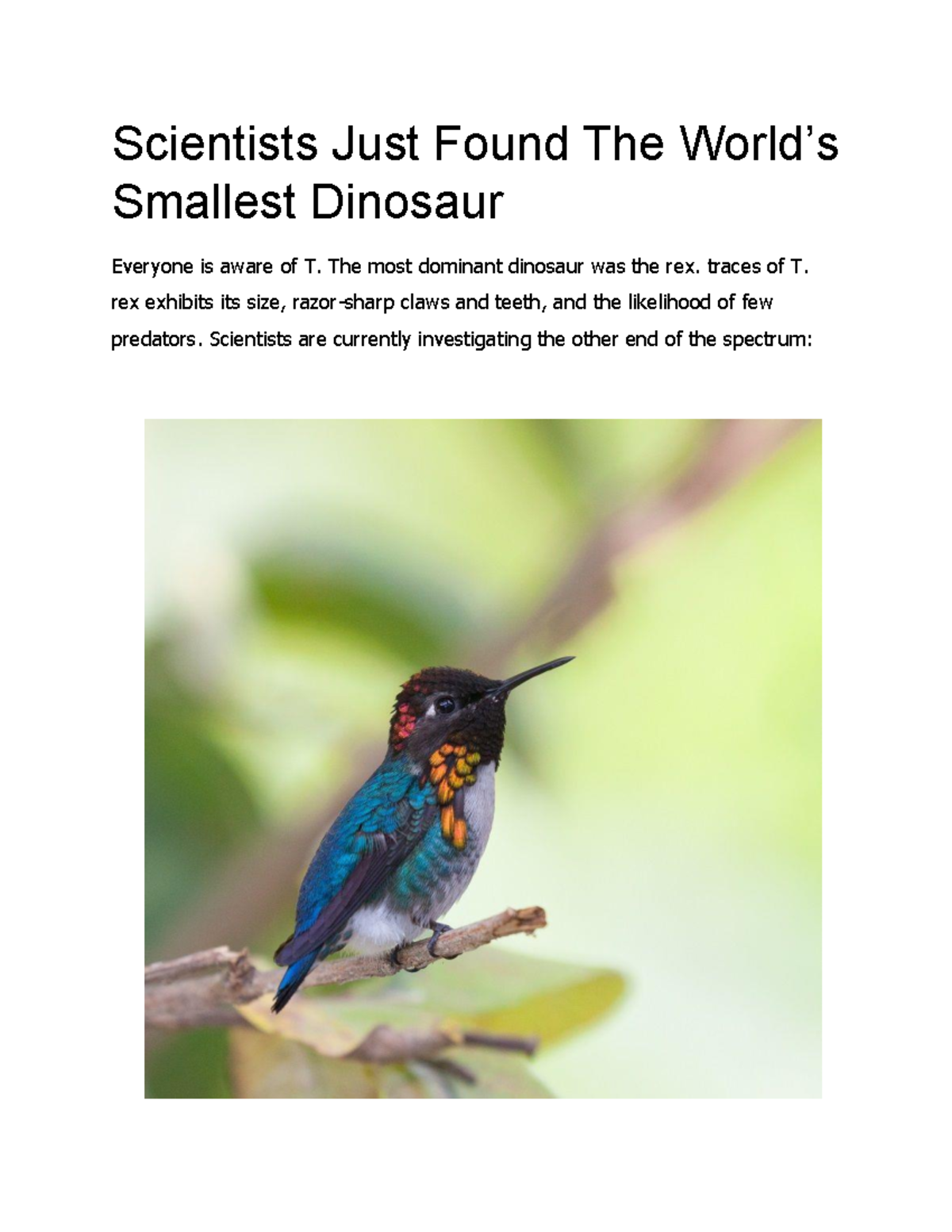 Scientists Just Found The World - Scientists Just Found The World’s ...