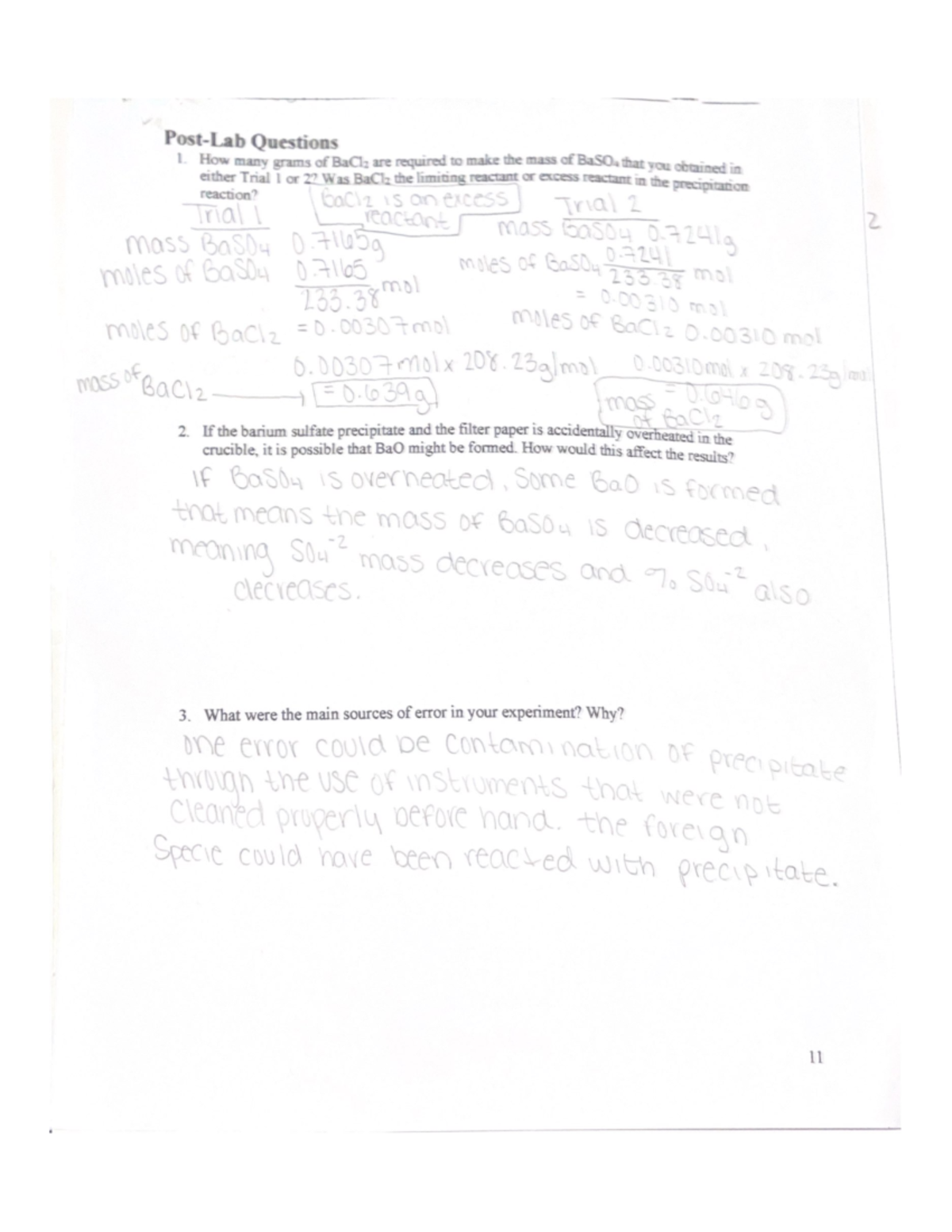 6 - assignment - CHEM 112 - Studocu