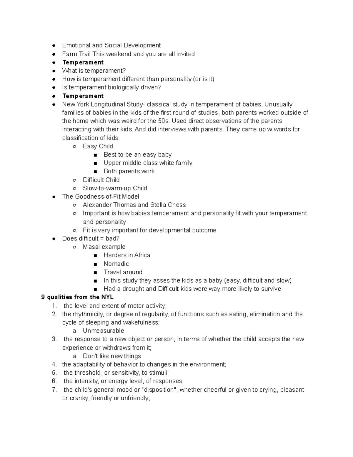 Emotional and social development - Emotional and Social Development ...