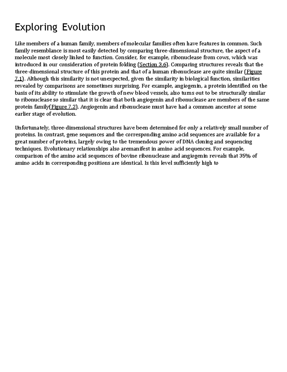 Exploring Evolution - Exploring Evolution Like members of a human ...