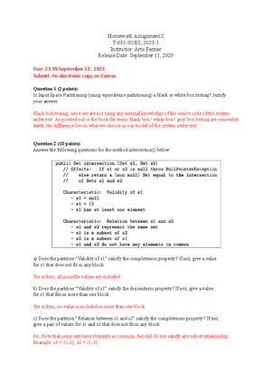 2023 01 T 631 SO2 Homework 4 solution - Homework Assignment 4 T-631-SOE2, 2023- Instructor: Árni ...