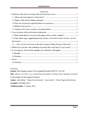 Individual assignment for acct for MGMT - Course Title: Accounting for ...