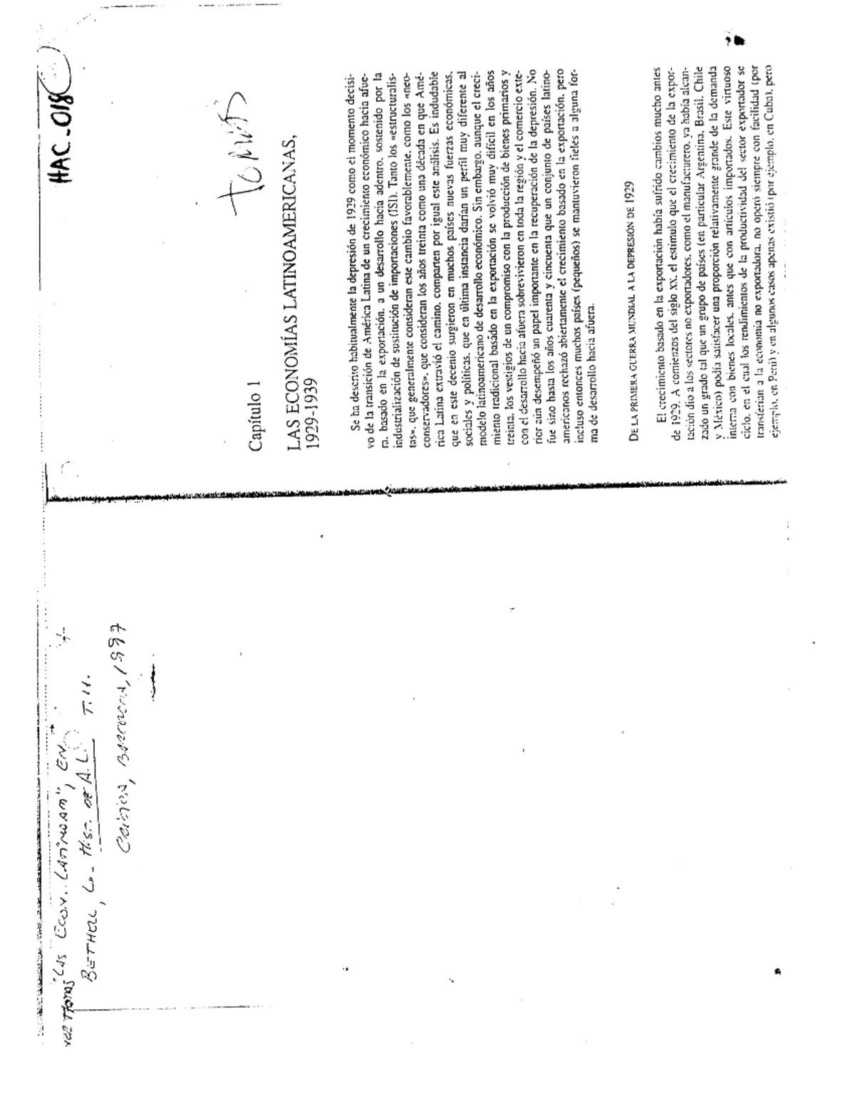 Bulmer Thomas - Sociedad y Estado - Studocu