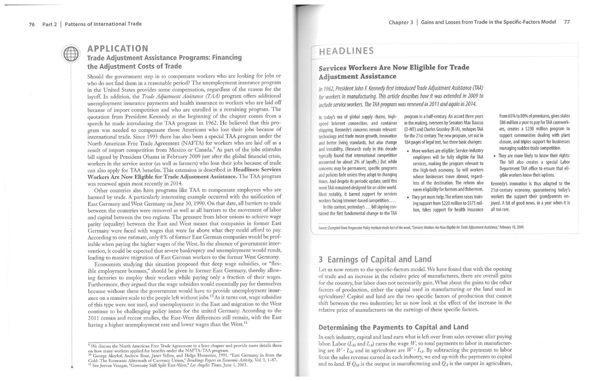 Caso 7 - International Economy - 76 Part 2 Patterns of International ...