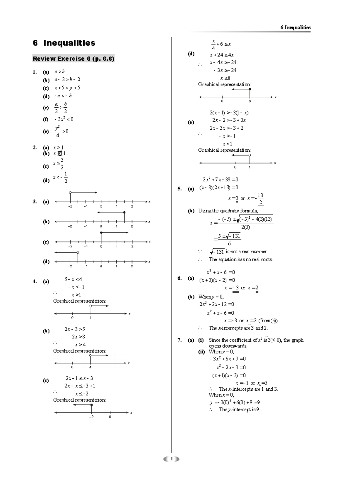 5b06 STATISTICS 6 Inequalities 6 Inequalities Review Exercise 6 p 5b06-statistics-6-inequalities-6-inequalities-review-exercise-6-p