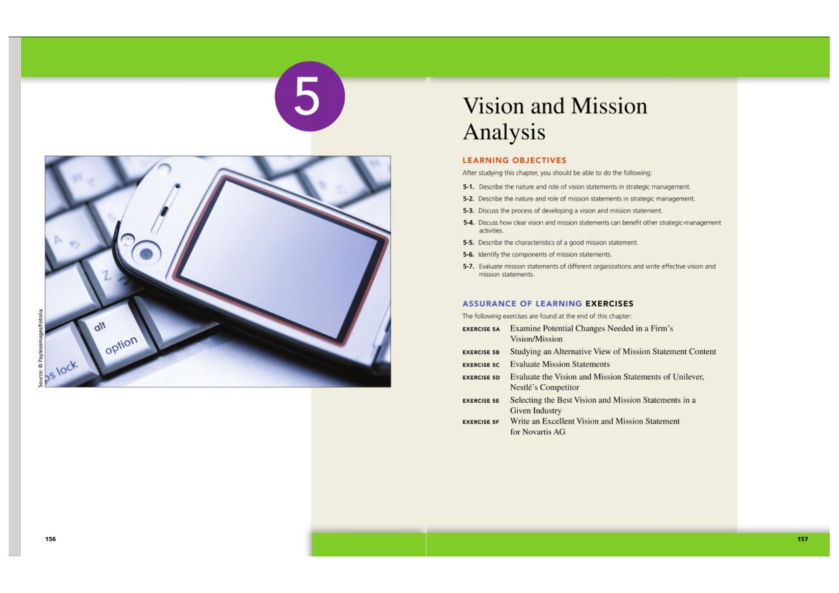 David Vision and Mission Analysis - Accontancy - Studocu