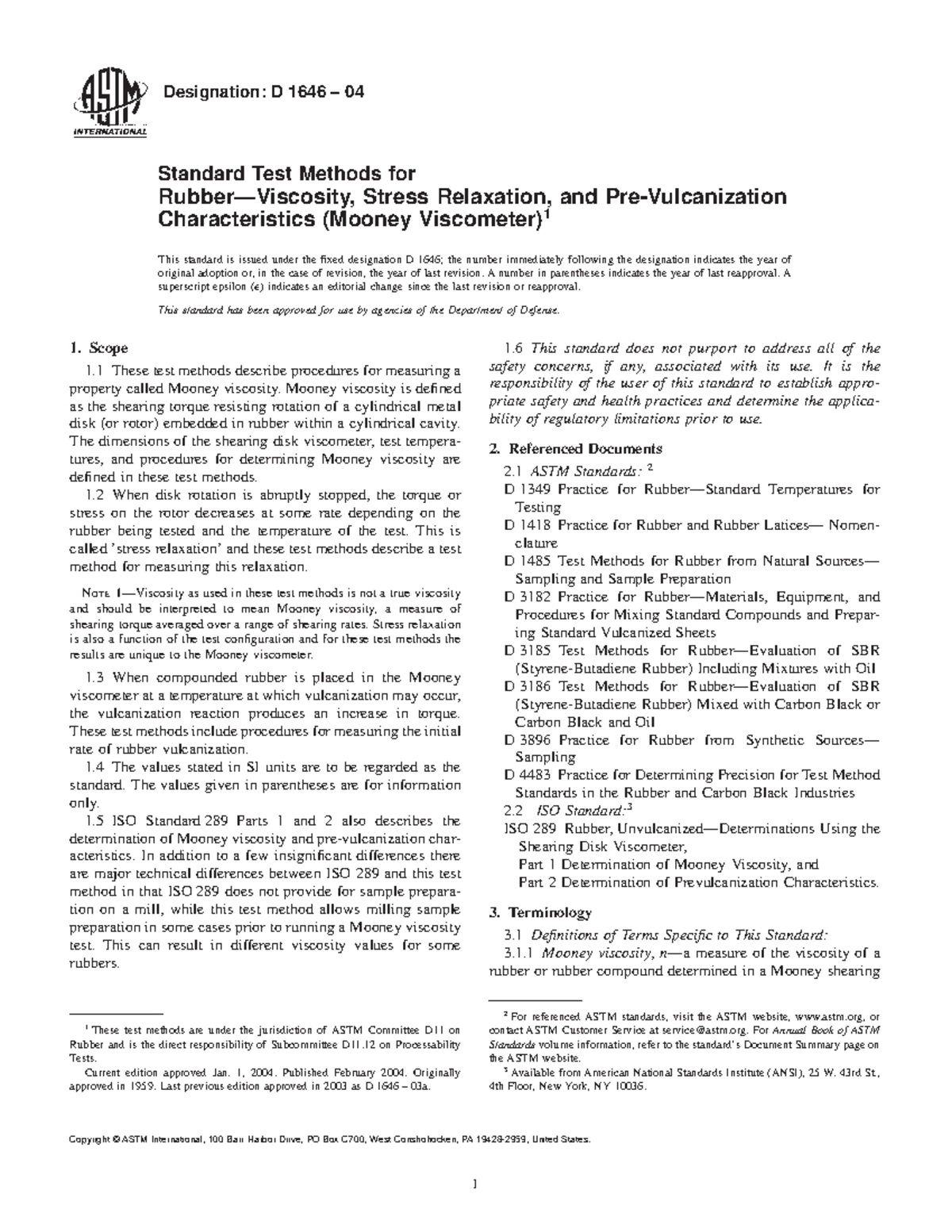 ASTM D-1646 bla bla bla - Designation: D 1646 – 04 Standard Test ...