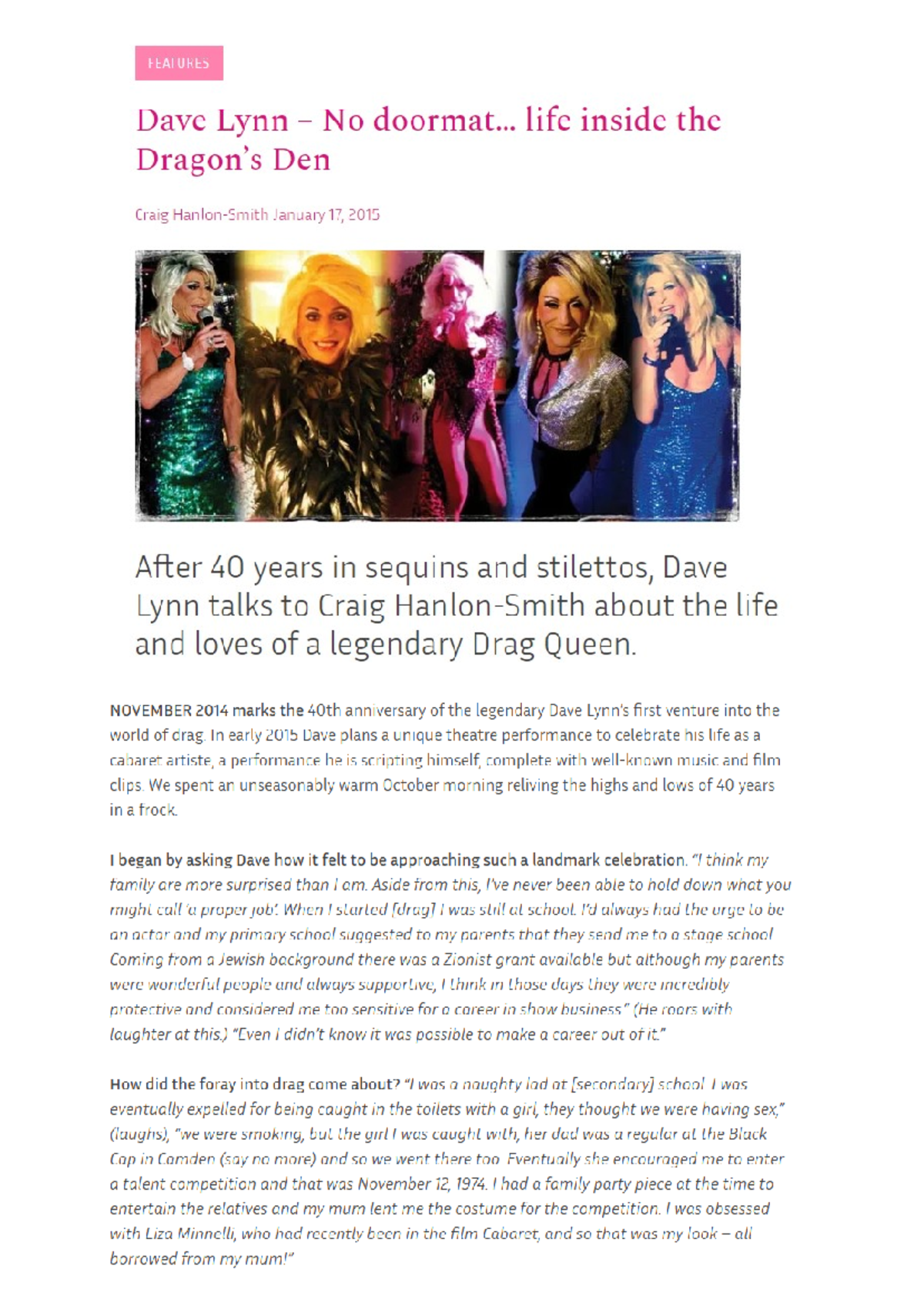 Dave Lynn interview - transcript - Studocu