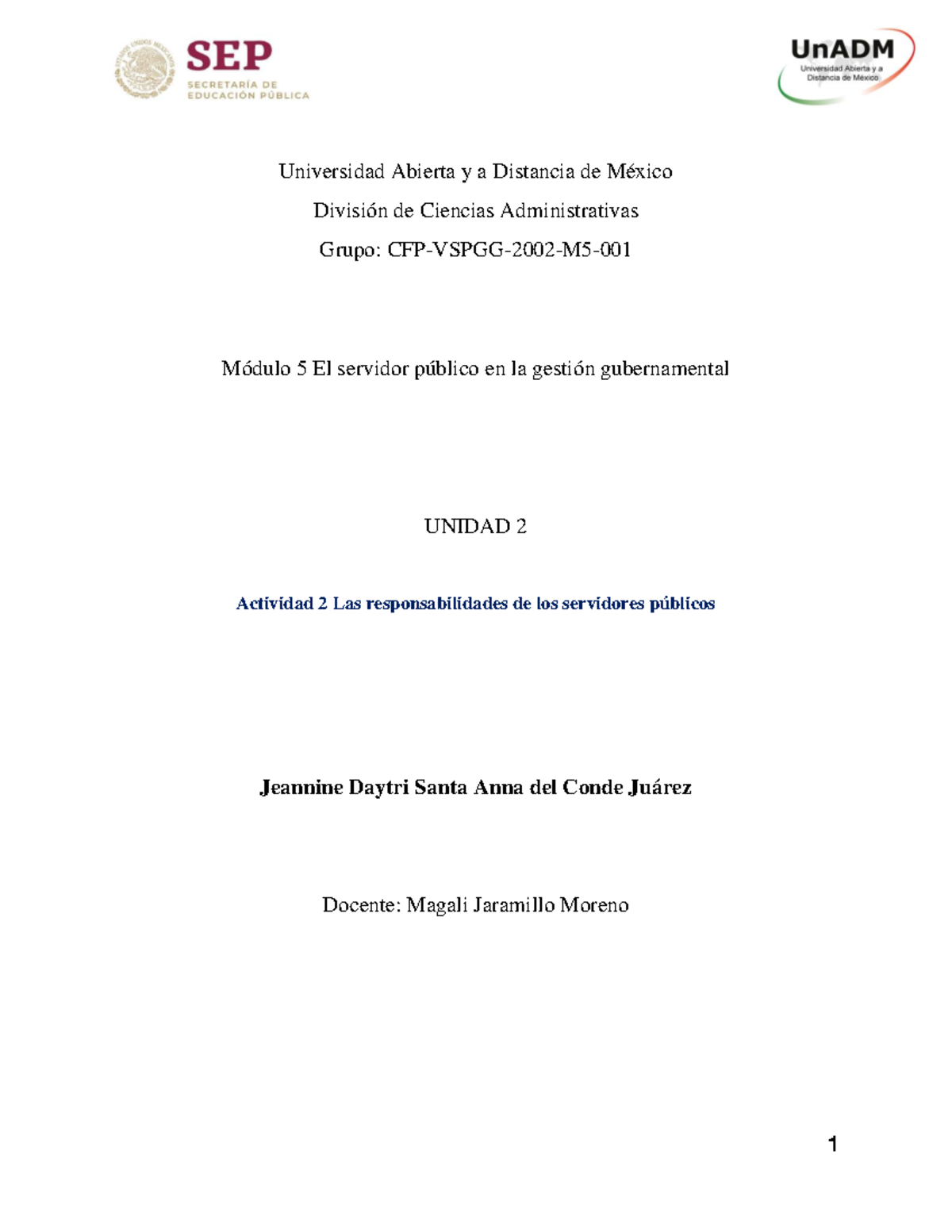 M5 U2 A2 JESJ Mapa conceptual - Universidad Abierta y a Distancia de ...