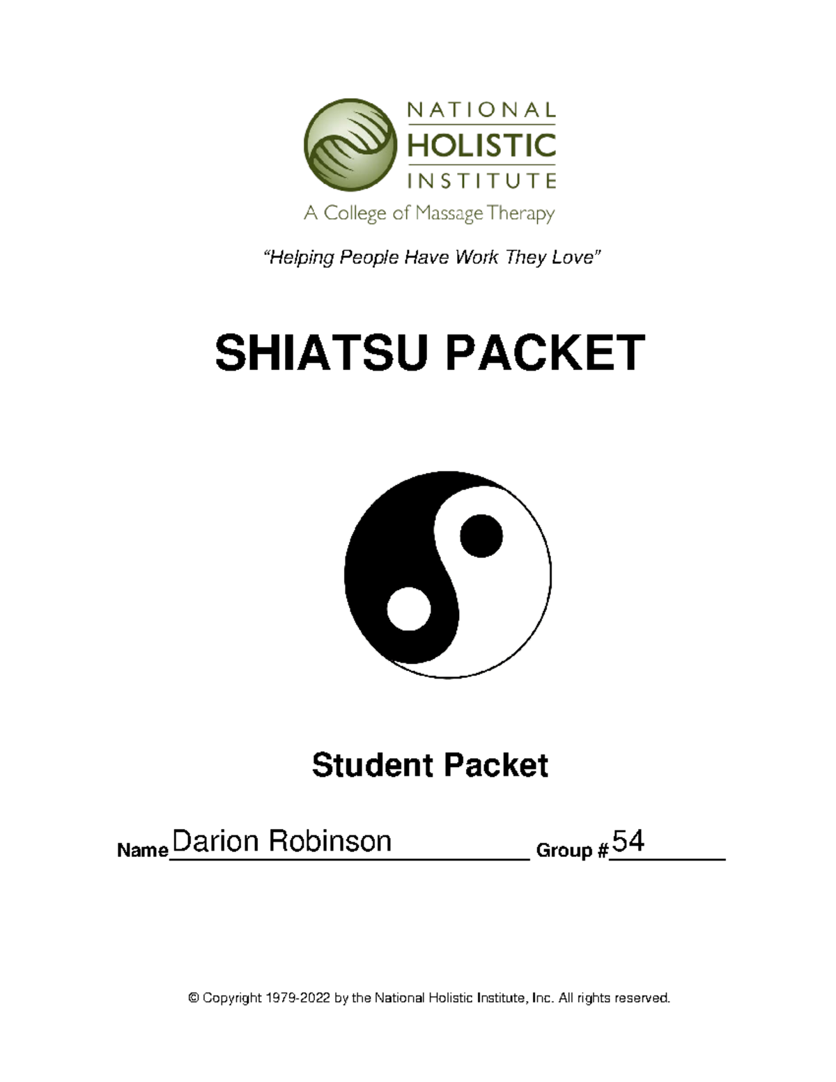 Shiatsu Student Packet 2020 - © Copyright 1979-2022 by the National ...