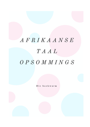 Afr Formate - afrikaans - TRANSAKSIONELE SKRYFSTUKKE 1. Huldeblyk ...