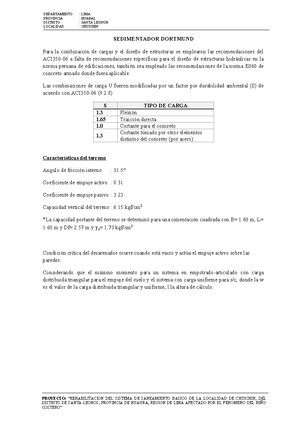 Memoria Descriptiva Y Especificaciones Caujul - Ing. Ronel Yuner Solis ...