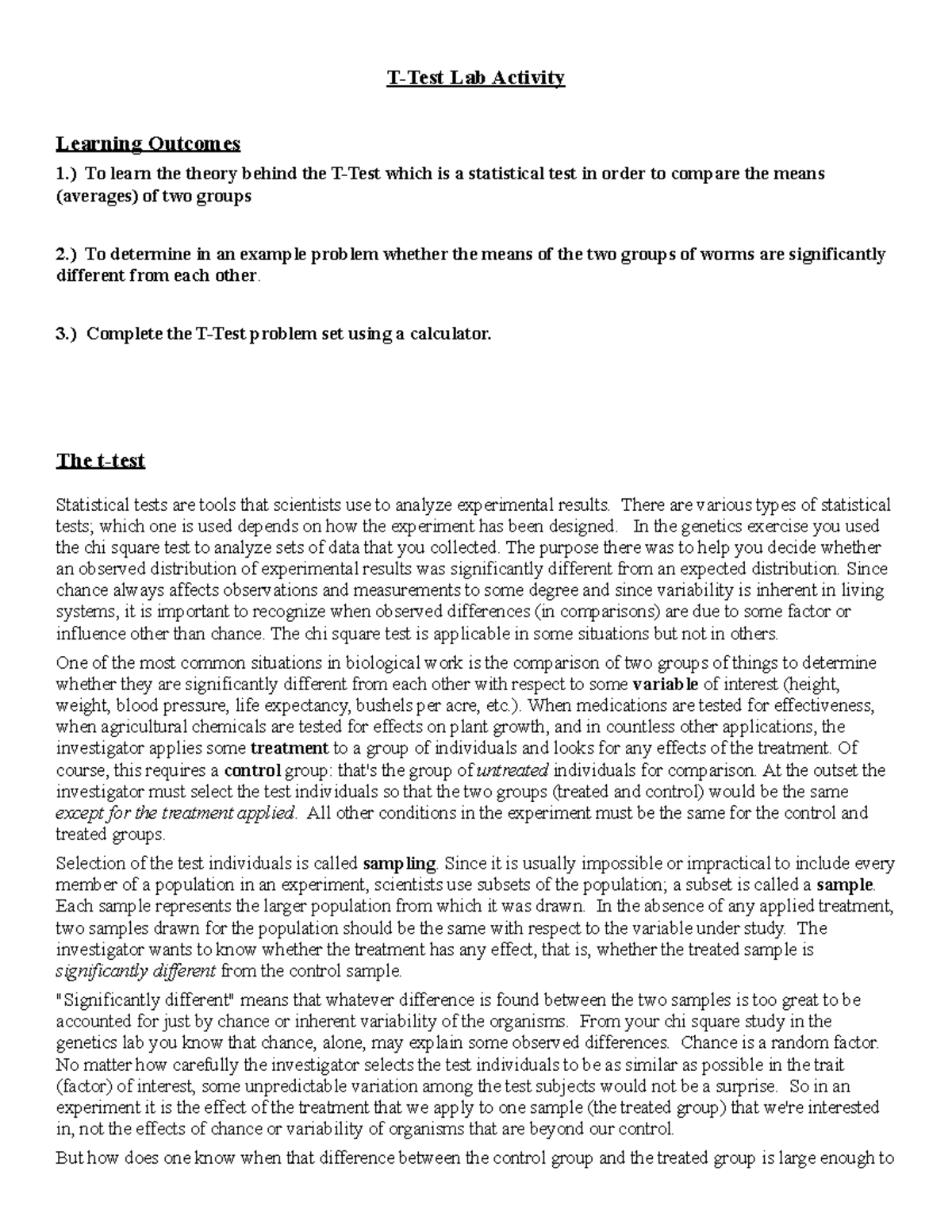 T test lab bckgnd Student Version Edit02 (Giovanni Ventre) - T-Test Lab ...