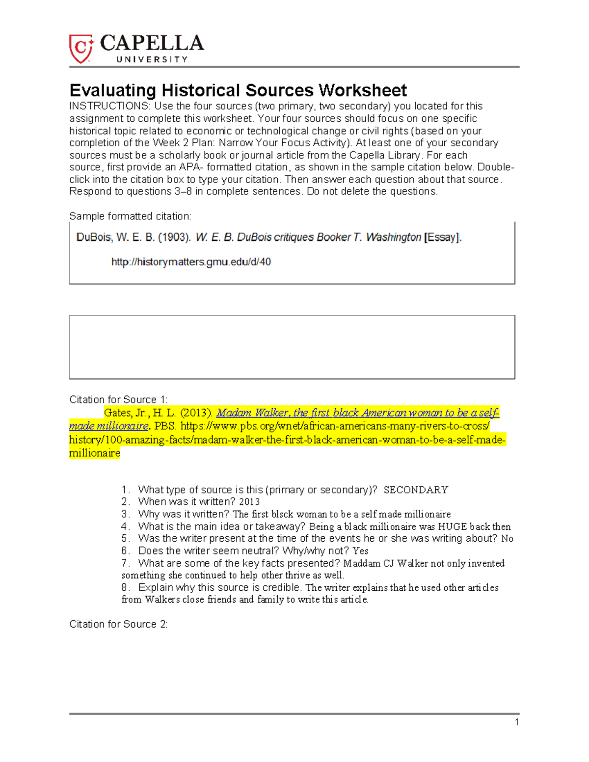 Cf evaluating historical sources worksheet 9 21update - Evaluating ...