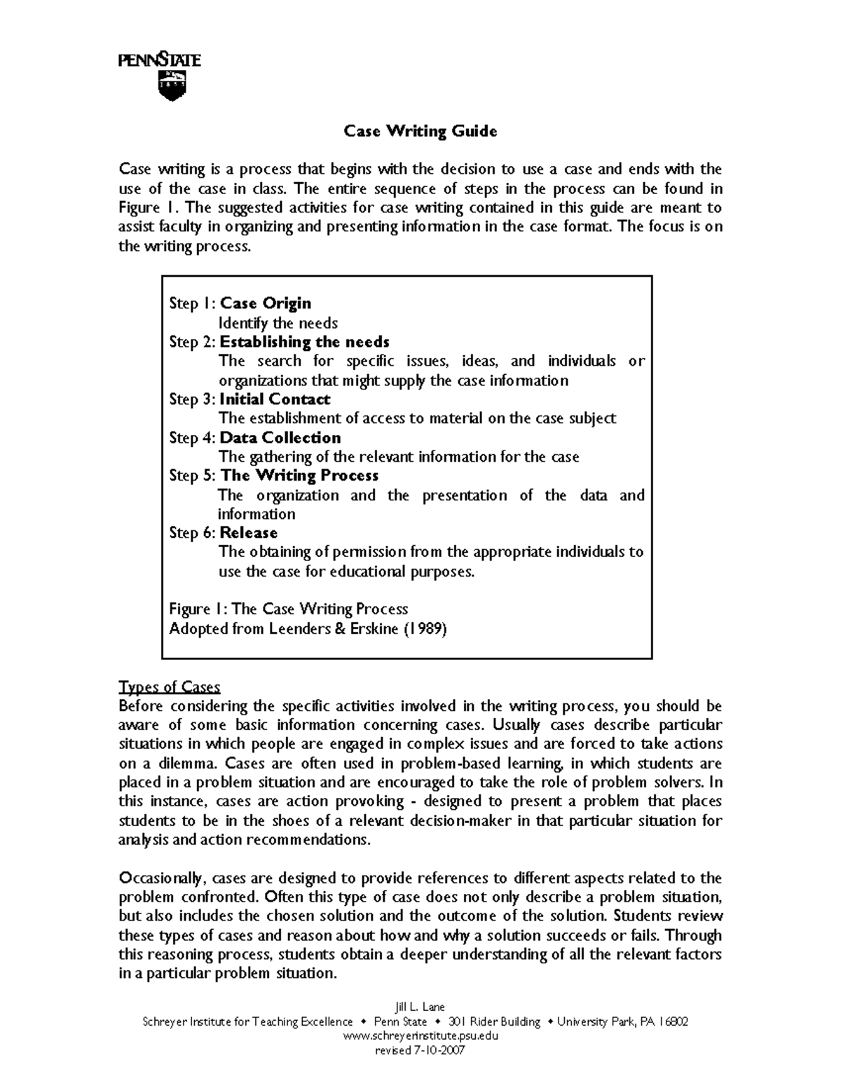 UEAL AT1 guide - Jill L. Lane Schreyer Institute for Teaching ...