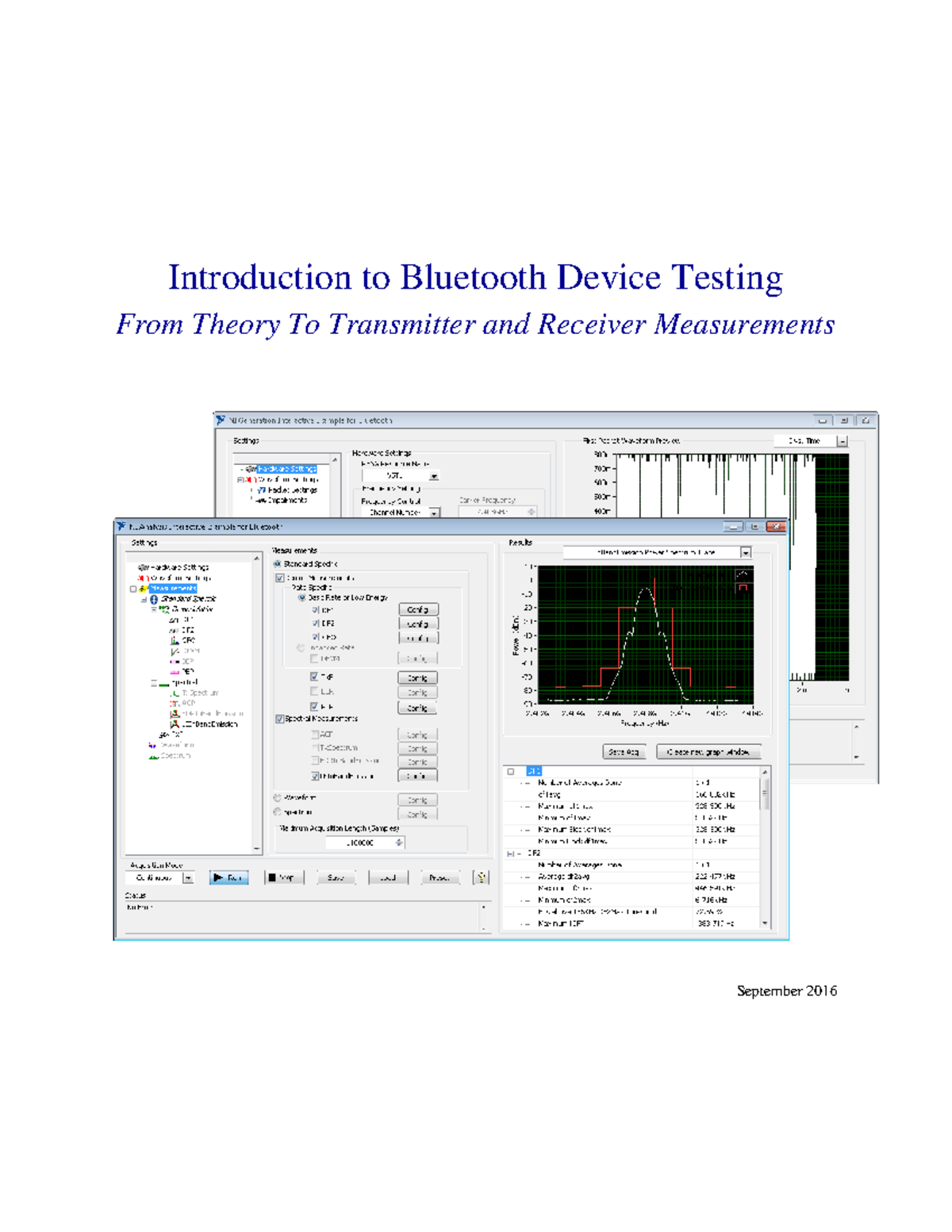 Intro to bluetooth test - September 2016 From Theory To Transmitter and ...