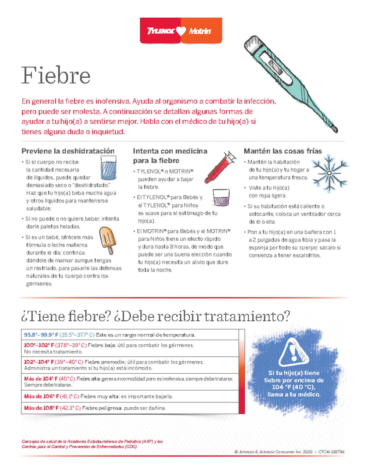 Pediatric fever resource es - Consejos de salud de la Academia ...
