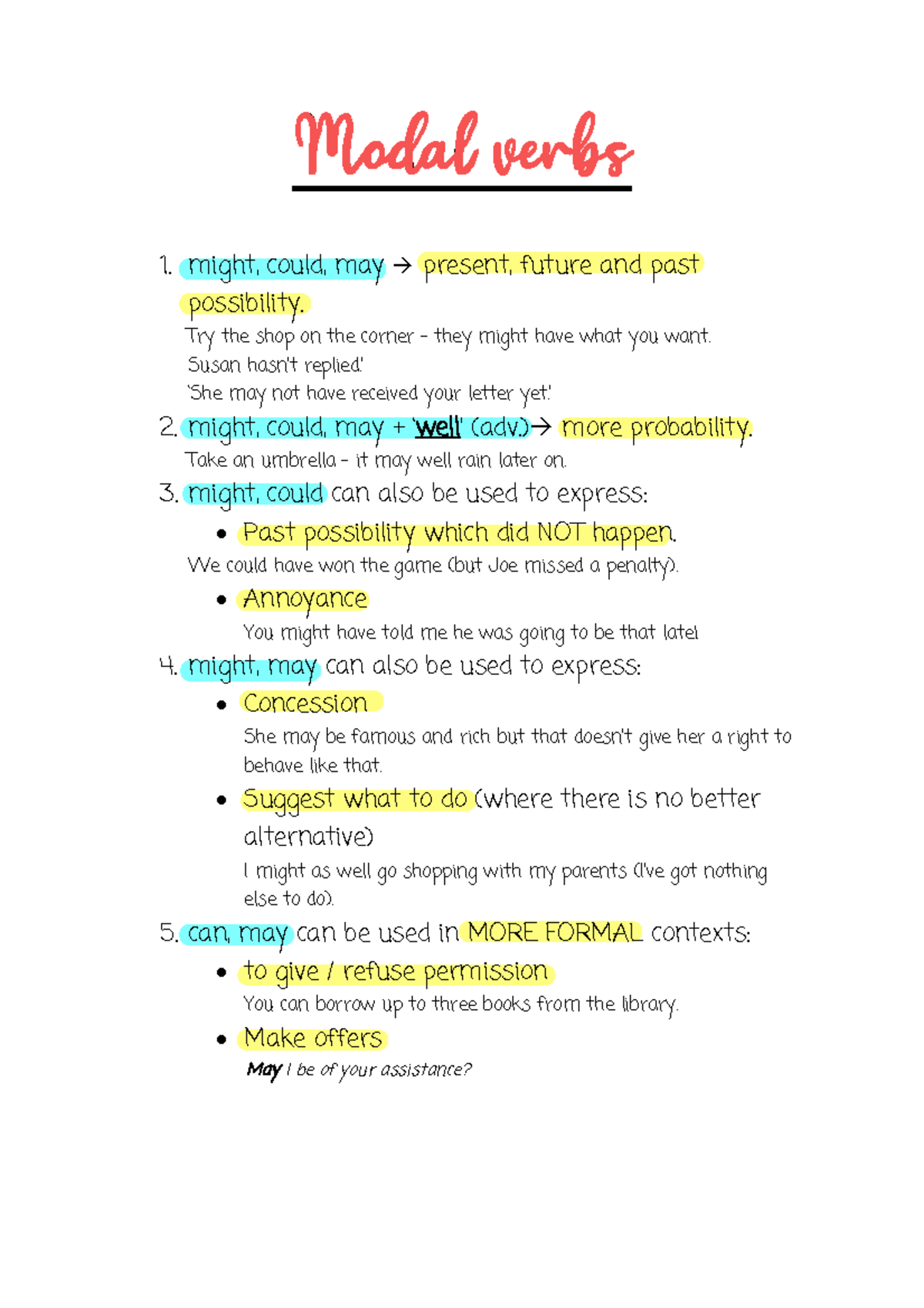 Modal verbs english - Warning: TT: undefined function: 32 Warning: TT: undefined function: 32 ...