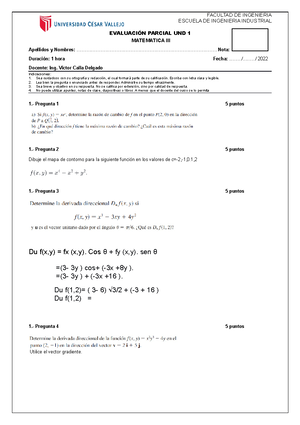 Prueba DE Nivel DE Logro - Nivel III- Final - PNL – 2023 - 1 ESCUELA DE INGENIERÍA INDUSTRIAL ...