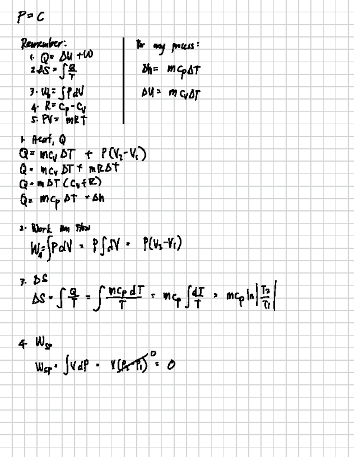 Derivation 7 Generals - Notes on how to easily remember or derive the 7 ...