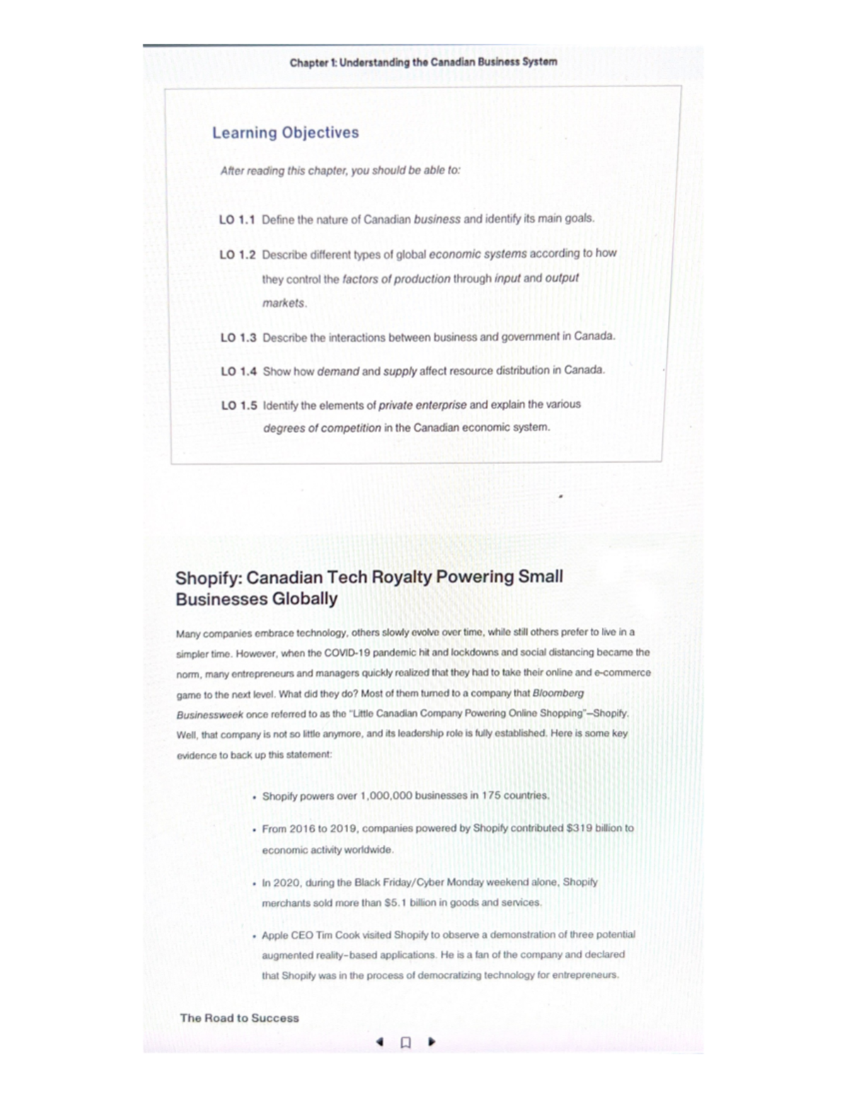 Chapter 1 Understanding the Canadian Business System 2 - BUS 201 - Studocu