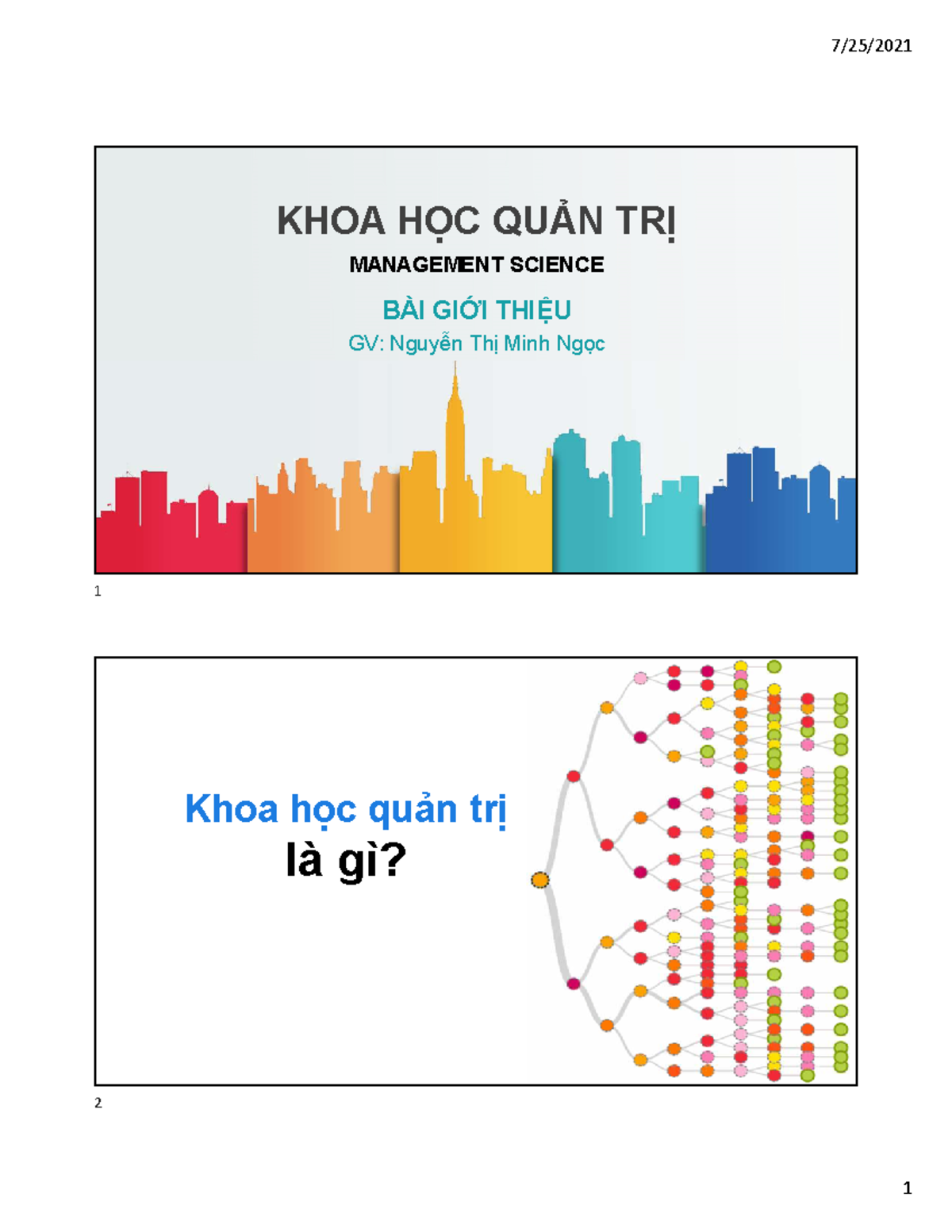 1. MS-Intro - KHQT - KHOA HỌC QUẢN TRỊ MANAGEMENT SCIENCE BÀI GIỚI ...