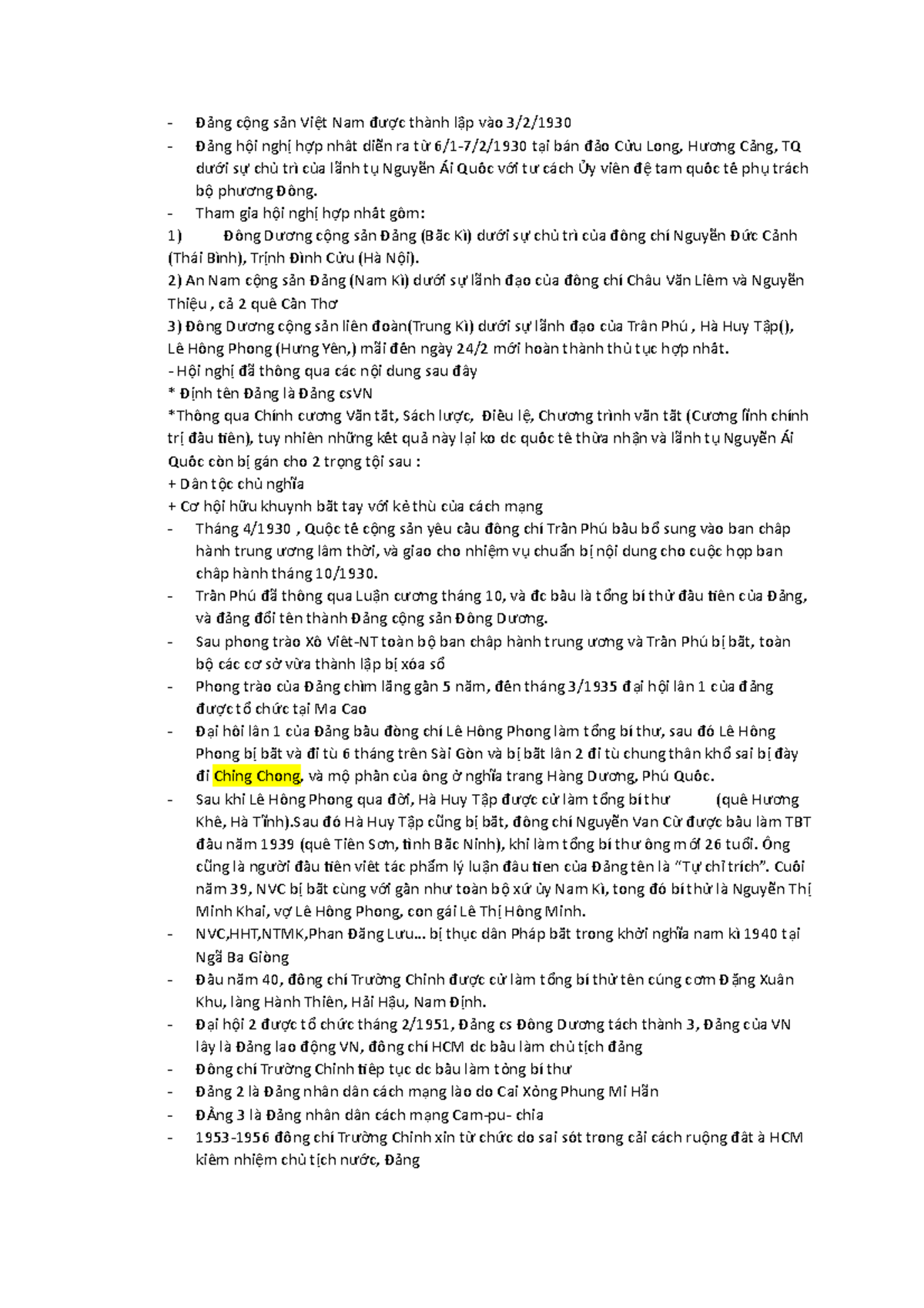 Đảng cộng sản Việt Nam - những sự kiện và các đại hội - Đ ng c ng s n Vi t Nam đả ộ ả ệ ược ...