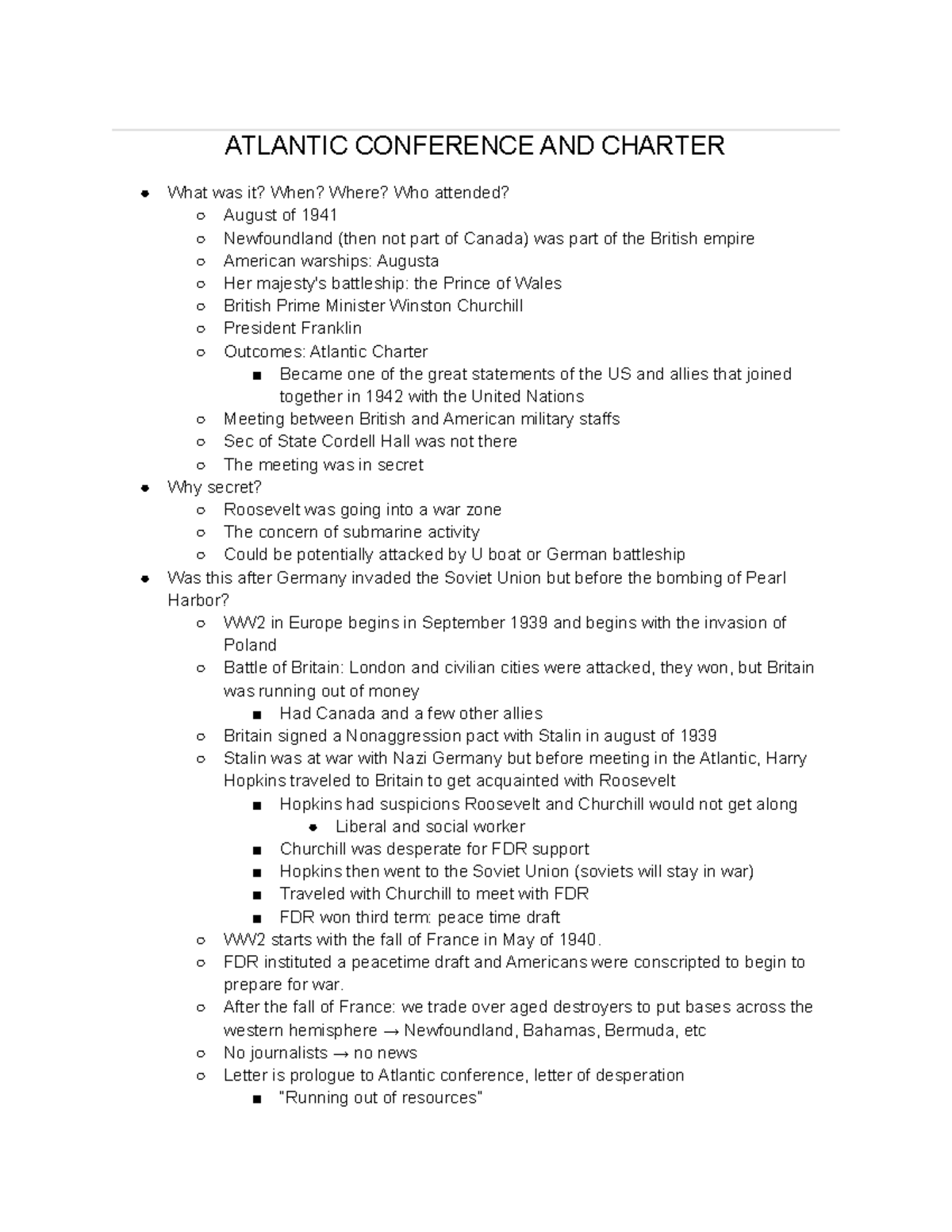 10.18.21 History Atlantic Conference AND Charter - ATLANTIC CONFERENCE ...