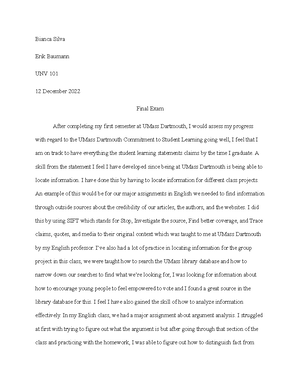 Service Learning Contract done - College Now/START Service-Learning Contract (Part 1) UNV 101 ...