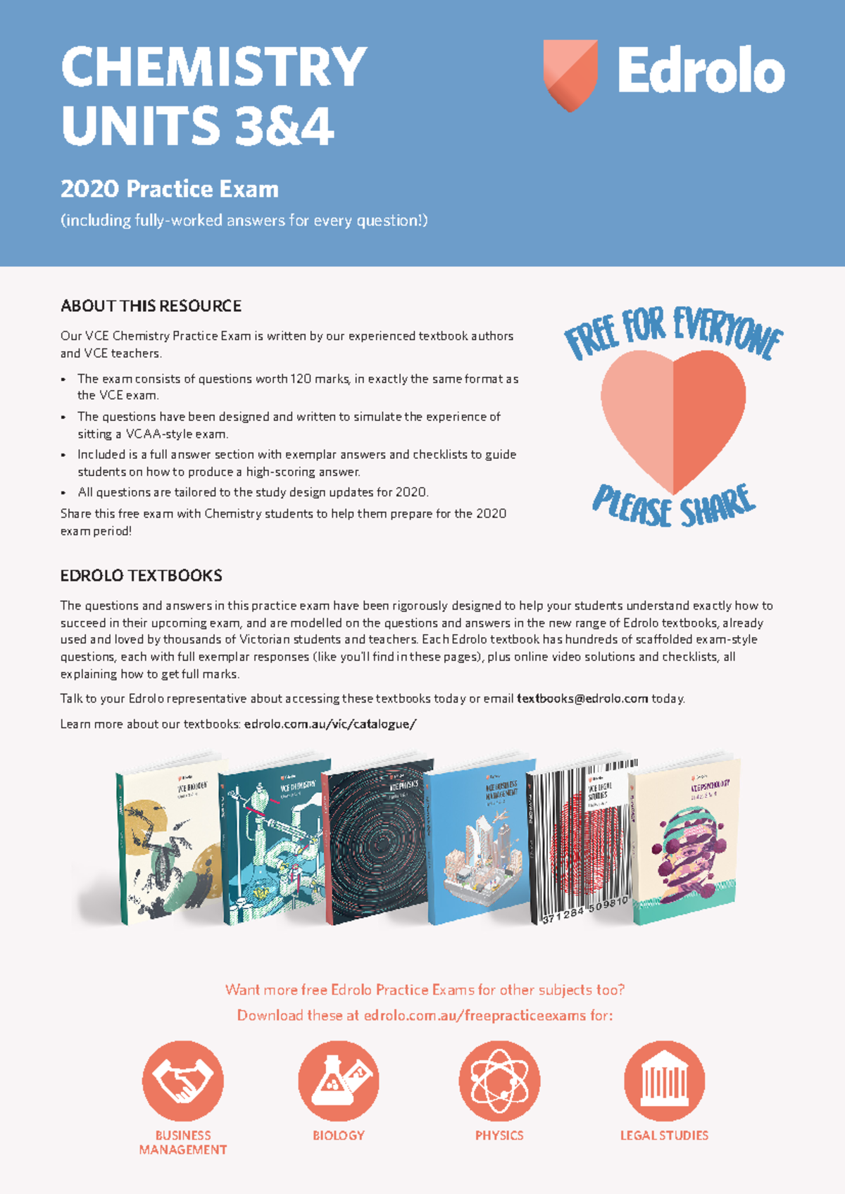 2020-edrolo - Exam notes and questions - 2020 Practice Exam (including ...