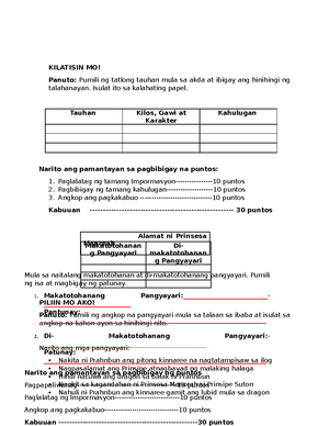LP-Week-1- Filipino 9 - Tunggalian - Masusing Banghay Aralin sa ...