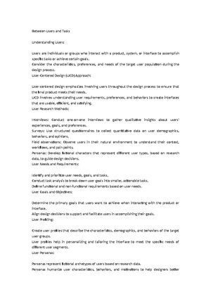 Design prototype assignment - CIS 435 Human-Computer Interaction Design/Prototype Assignment Naz ...