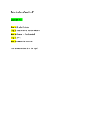 Kaplan 2 Types of Questions - There are 2 types of Questions: Scroll ...