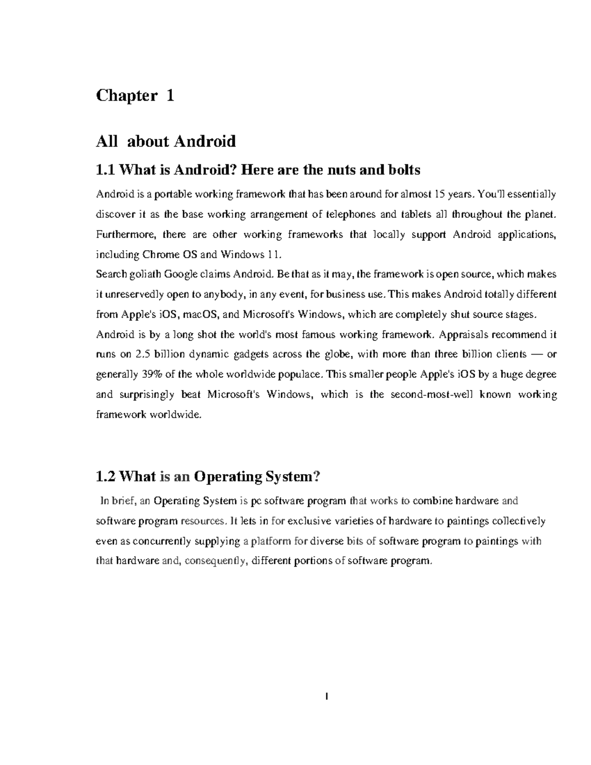 Lohan P Naidu SIP1.1-converted - Chapter 1 All about Android 1 What is ...
