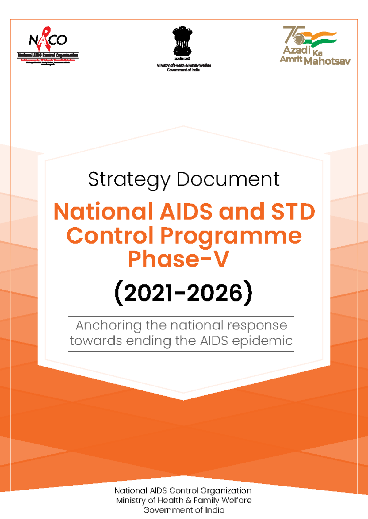 NACP V Strategy Booklet - National AIDS Control Organization Ministry ...