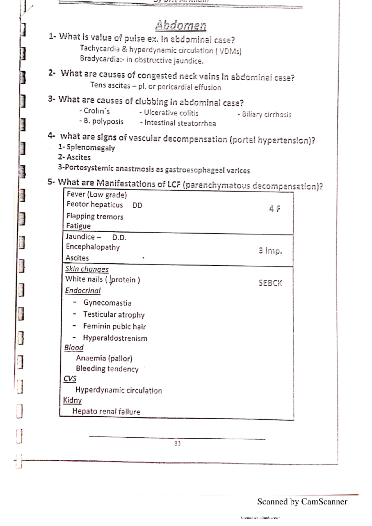 Abdomen clinical - clinical biochemistry - Studocu