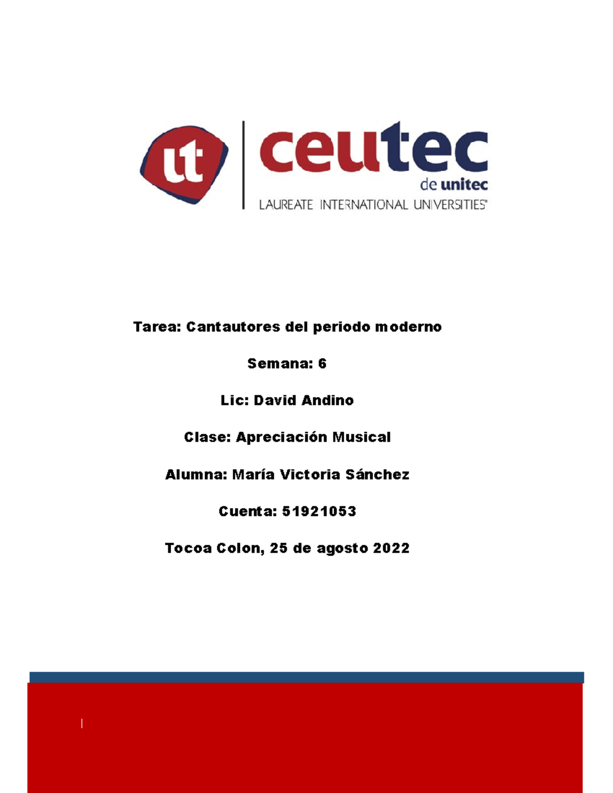 Tarea 6.1 CANTAUTORES DEL PERIODO MODERNO - | Tarea: Cantautores del ...