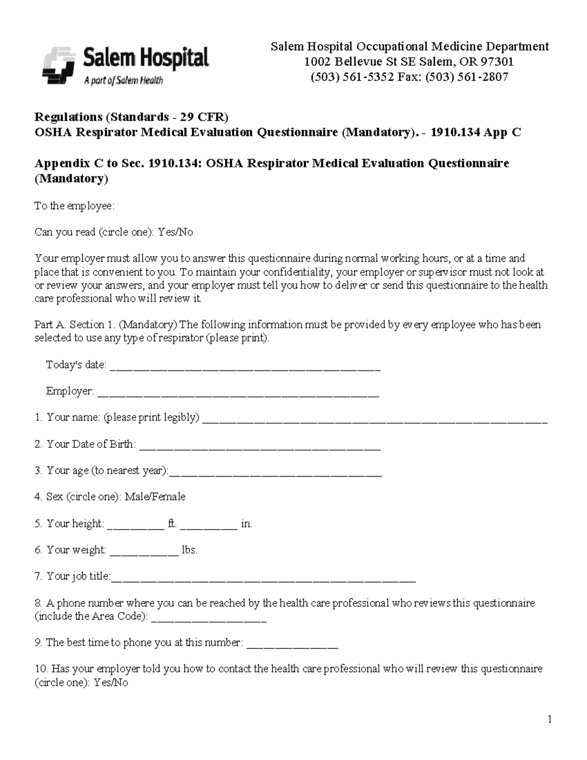 OSHA - xxx - ES 101 - OSU - Studocu