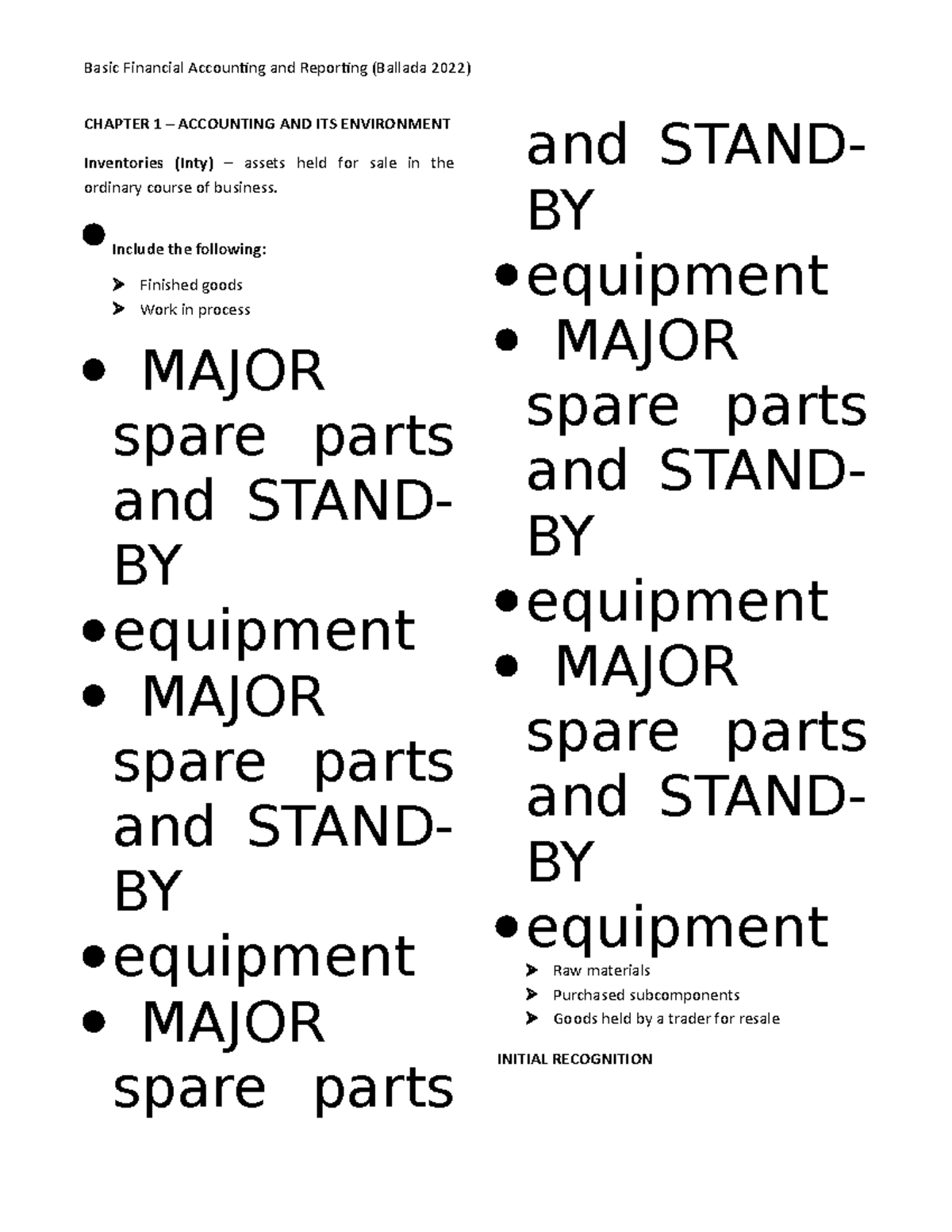 Basic Accounting (Ballada 2019 ) - CHAPTER 1 – ACCOUNTING AND ITS ...