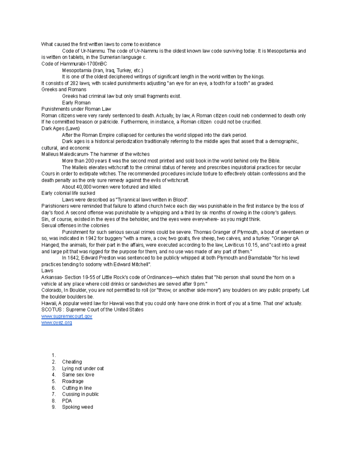 Causes Of First Written Laws And Historical Examples Studocu causes-of-first-written-laws-and-historical-examples-studocu