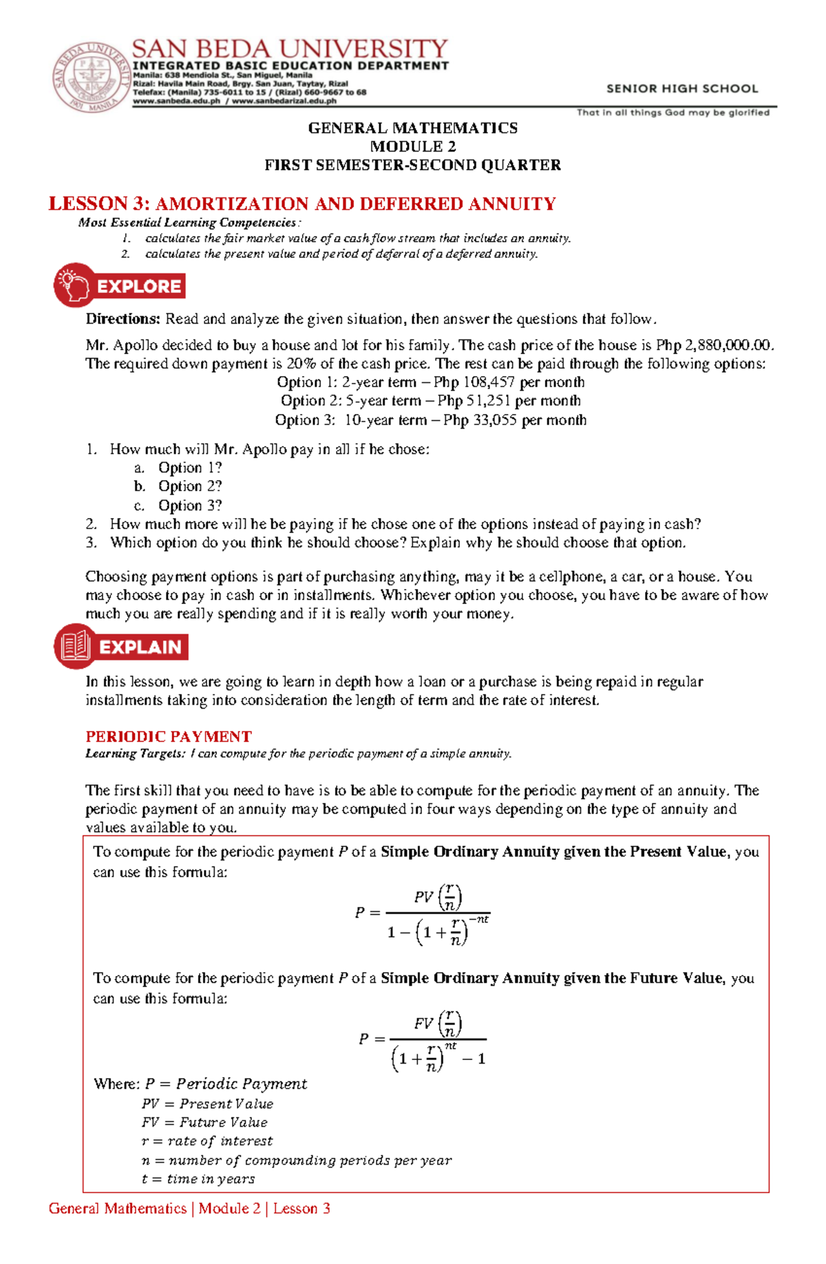 Module 2 Lesson 3 (Gen Math) - GENERAL MATHEMATICS MODULE 2 FIRST ...