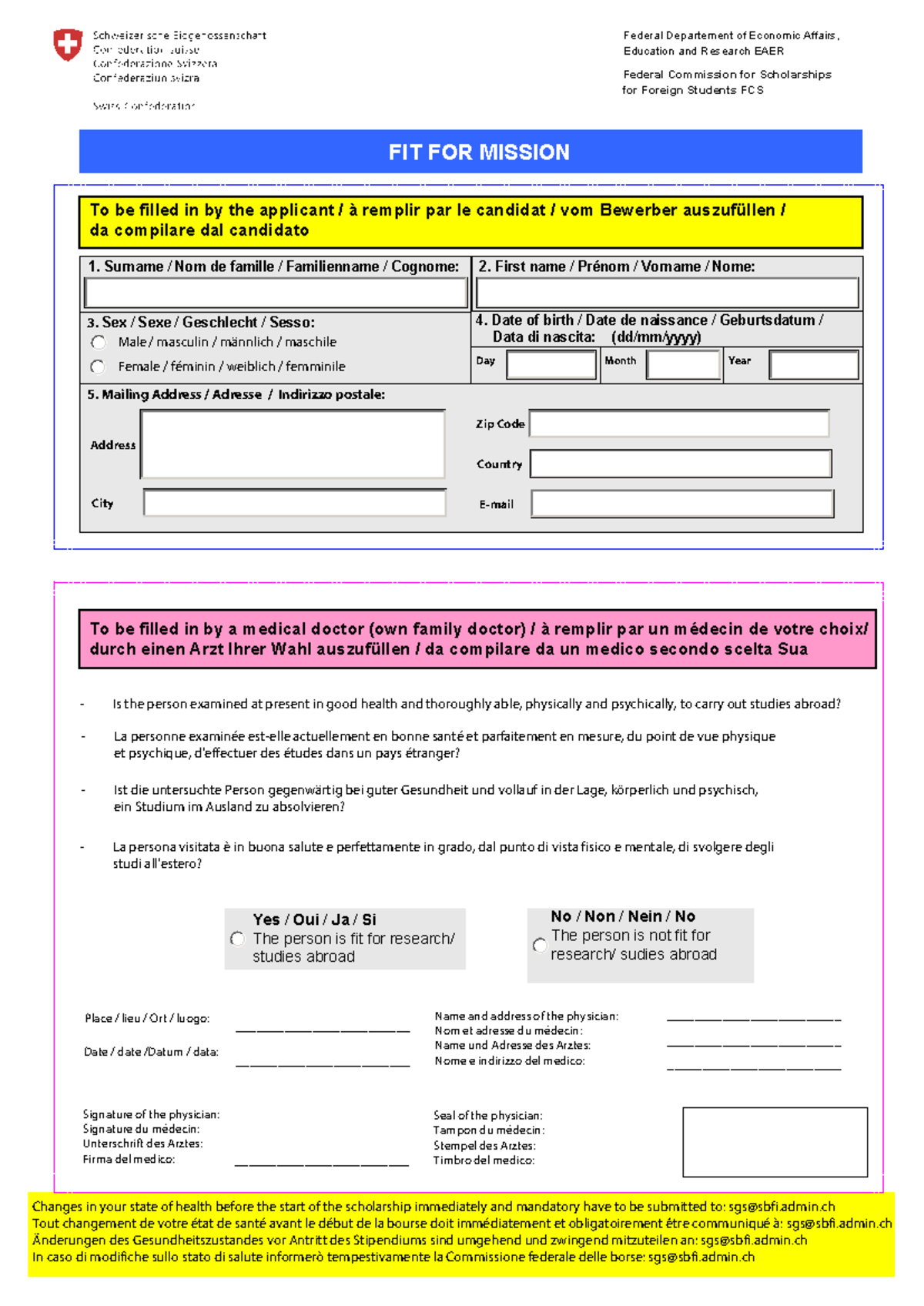 05 Eskas Application Fit for Mission Form 2024-2025 e - Federal ...