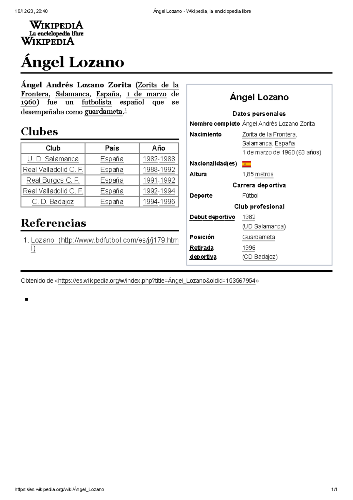 Ángel Lozano - Wikipedia, la enciclopedia libre - wikipedia/wiki/Ángel ...