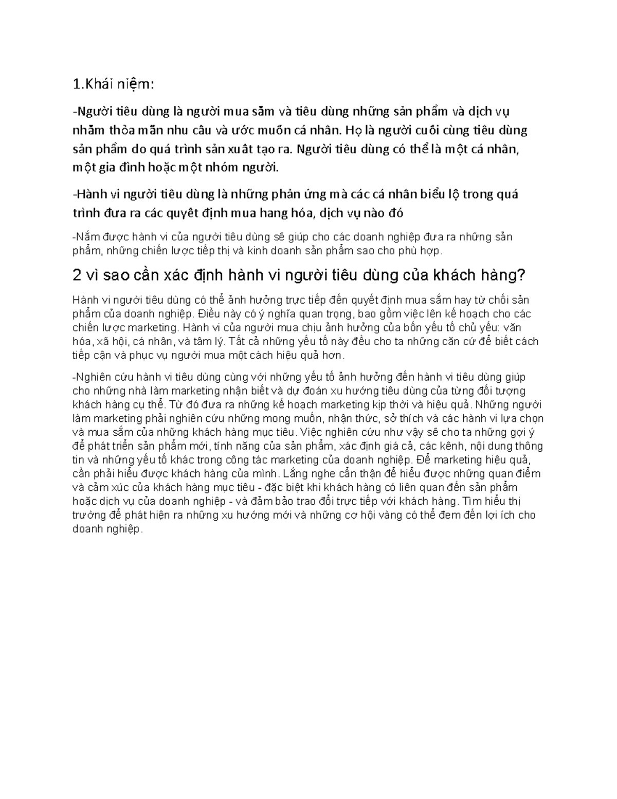 Hvntdung - hbih - 1ái ni m:ệ -Ng ười têu dùng là ng ười mua sắắm và têu dùng nh ng s n ph m và d ...