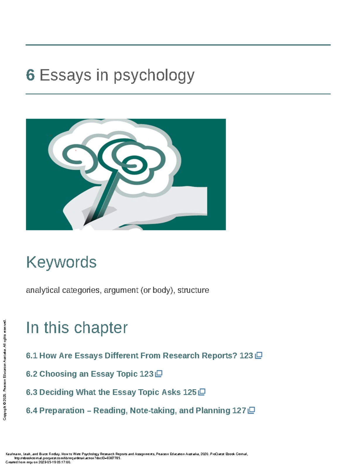 How to Write Psychology Research Reports and Assig - 6 Essays in ...