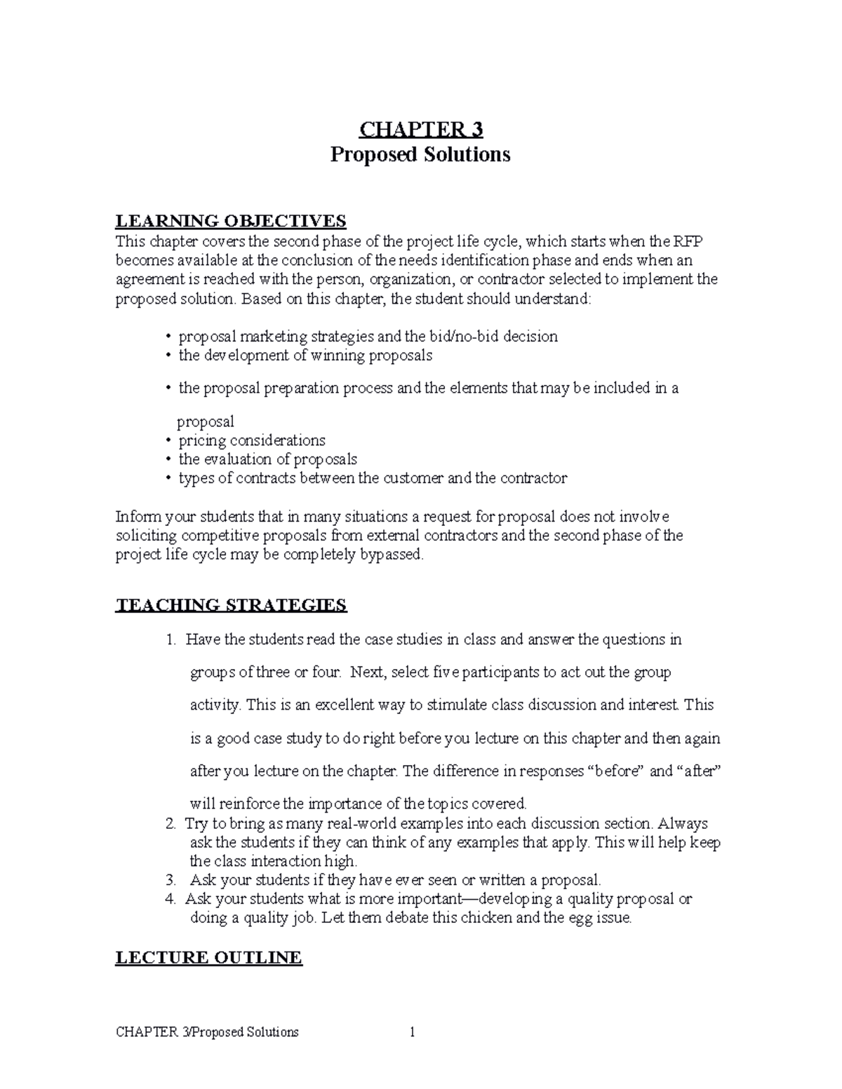 IM - Chapter 03 - these are notes that are broken down for easy ...