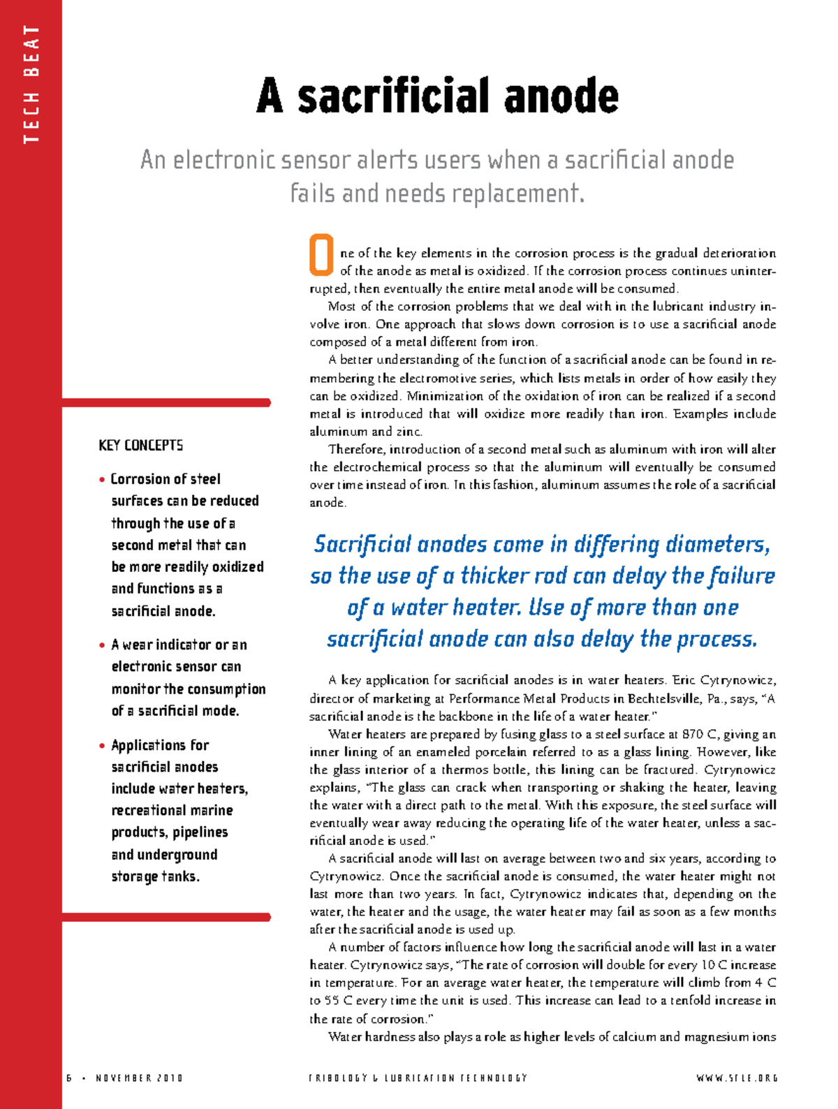 A Sacrificial Anode - Personal notes about redox chemistry - ne of the ...