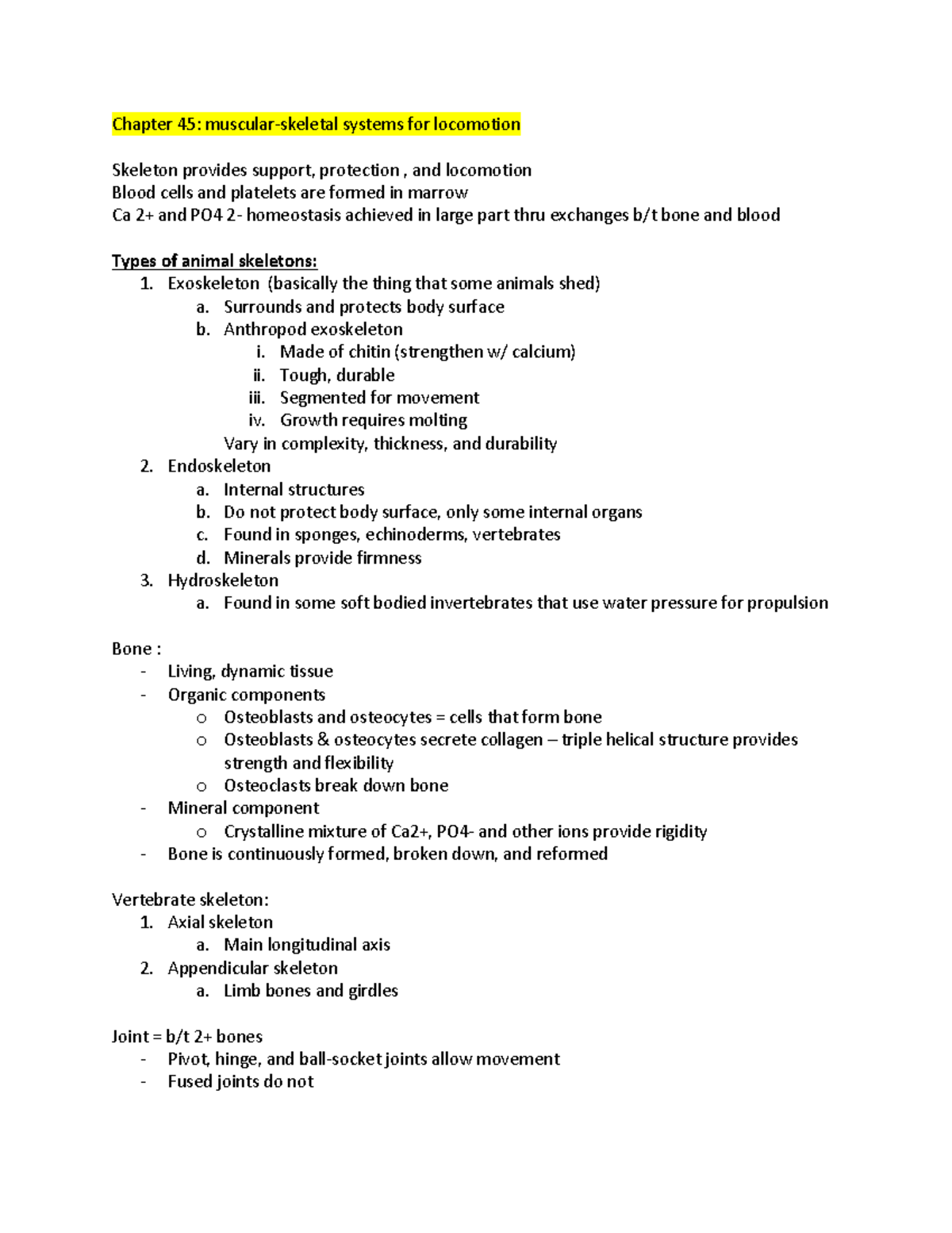 Chapter 45 - Muscular-Skeletal Systems For Locomotion - Warning: TT: undefined function: 32 ...