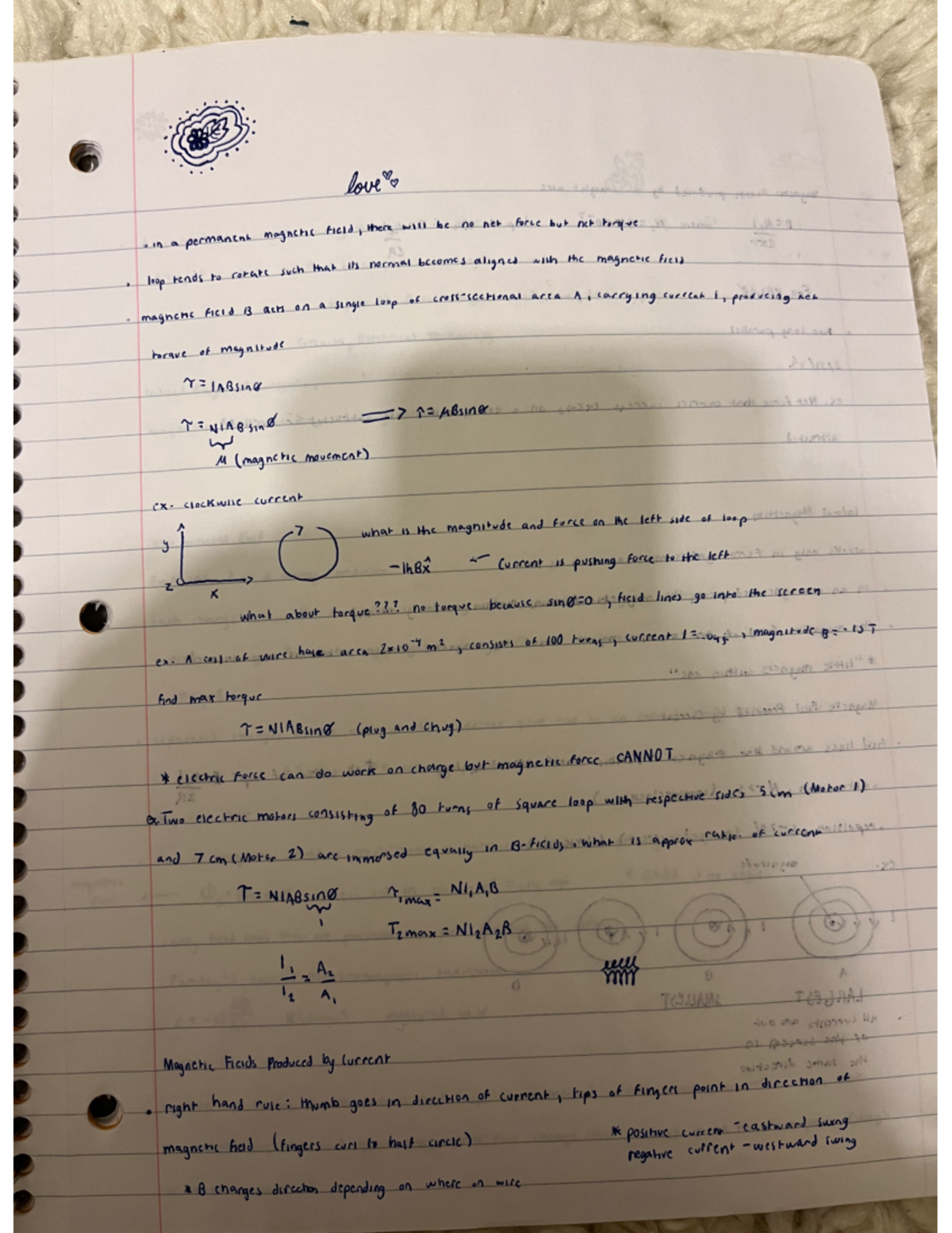 Magnetic force pt. 2 - notes and examples - PHYS 0111 - Studocu